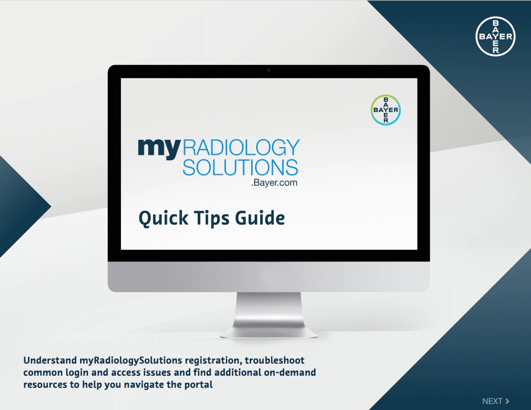 Bayer Radiology Service Programs and Support